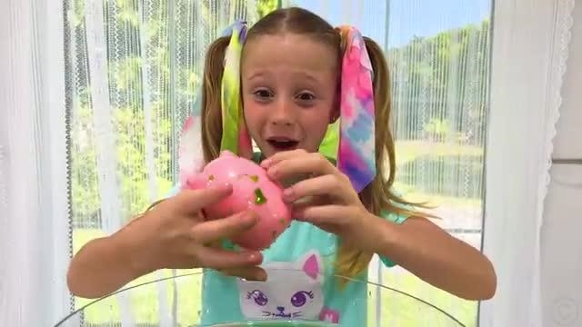 Nastya and the Phone challenge for kids - نماشا